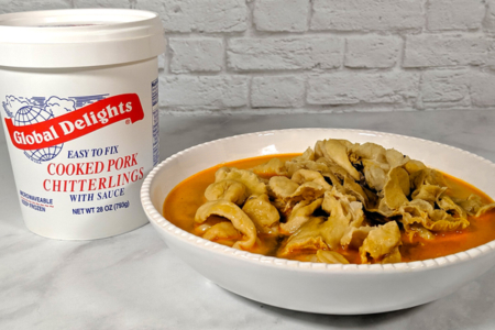 Cooked Pork Chitterlings
